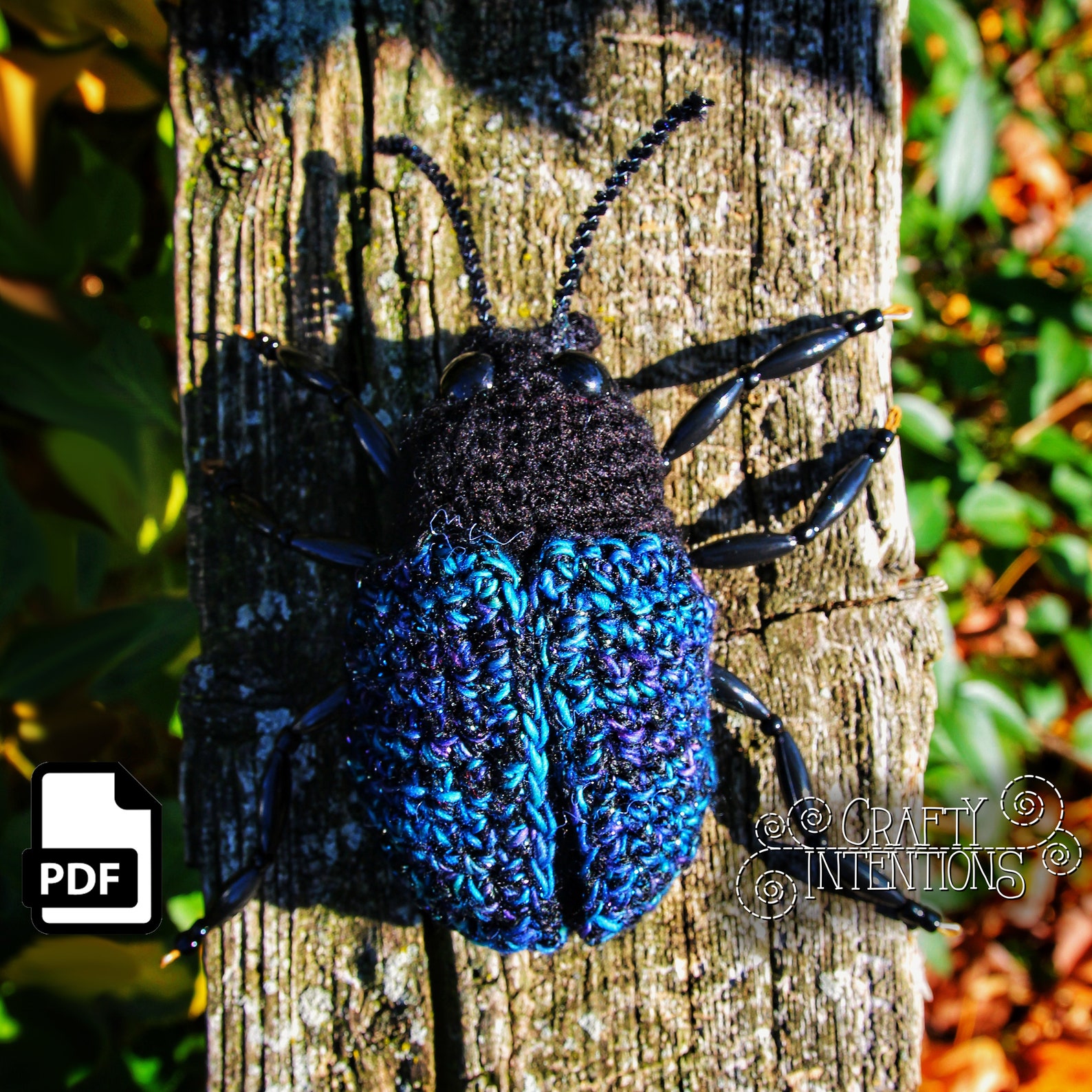 Five Beetles Crochet Amigurumi Pattern DIGITAL PDF by Crafty Intentions ...