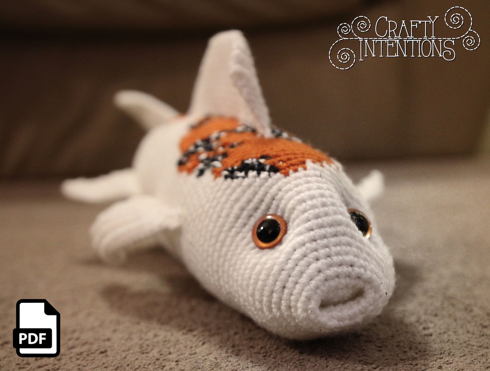 Koi Fish Crochet Amigurumi Pattern DIGITAL PDF by Crafty - Etsy