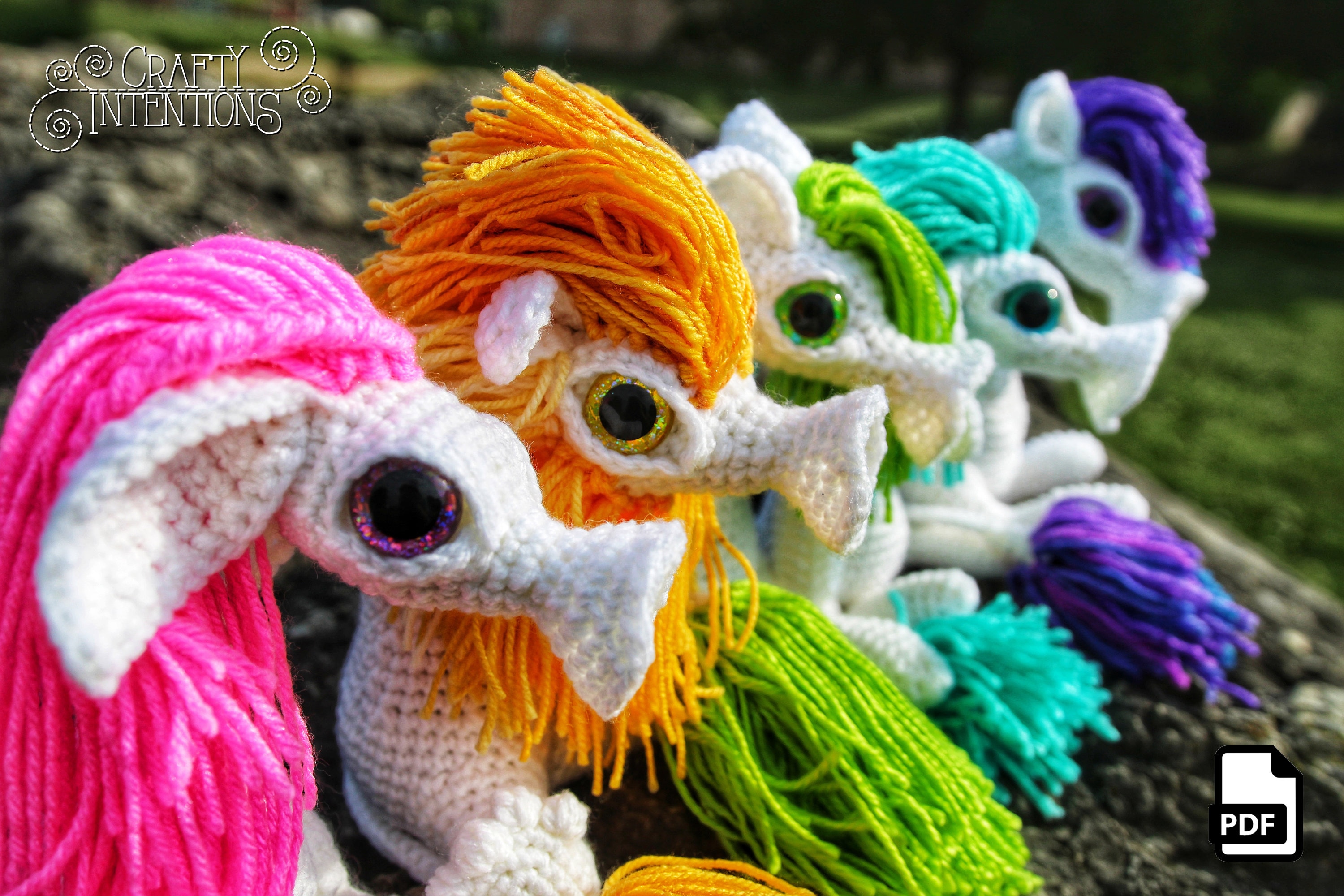 Wobblemop Crochet Amigurumi Pattern DIGITAL PDF by Crafty | Etsy Canada