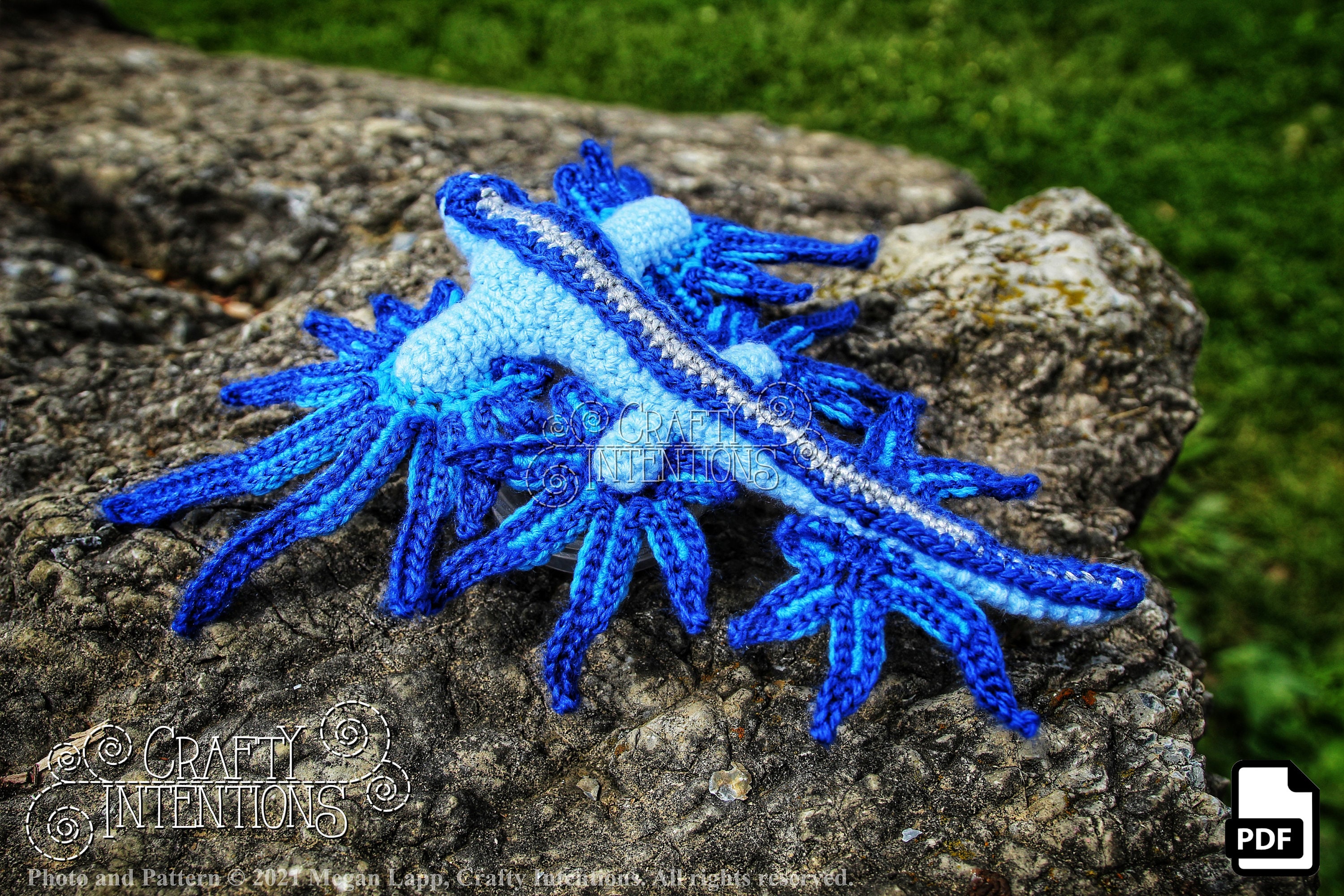 Nudibranchs Sea Slugs Set 1 Crochet Pattern by Crafty | Etsy Canada