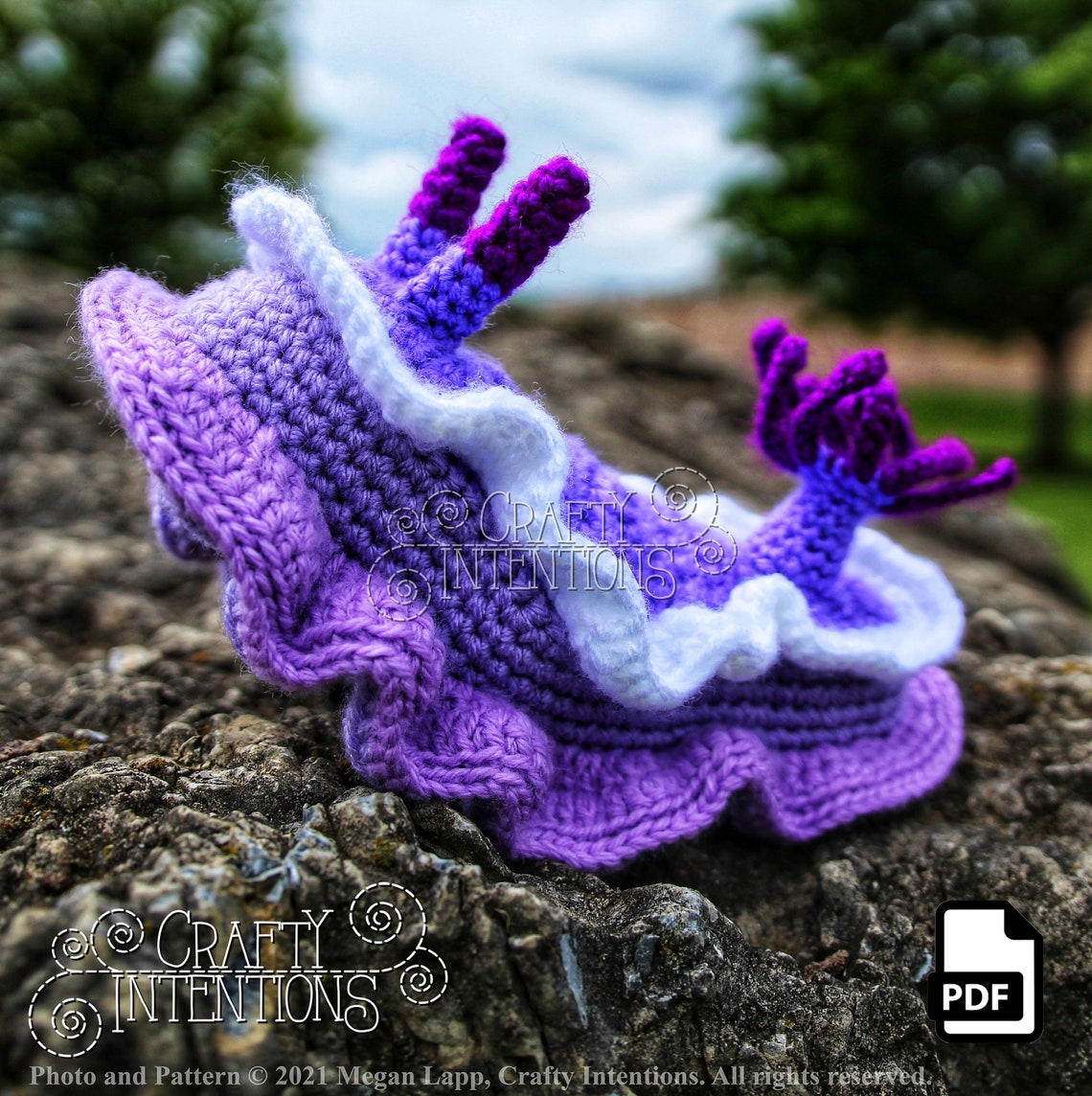Nudibranchs Sea Slugs Set 1 Crochet Pattern by Crafty - Etsy Australia
