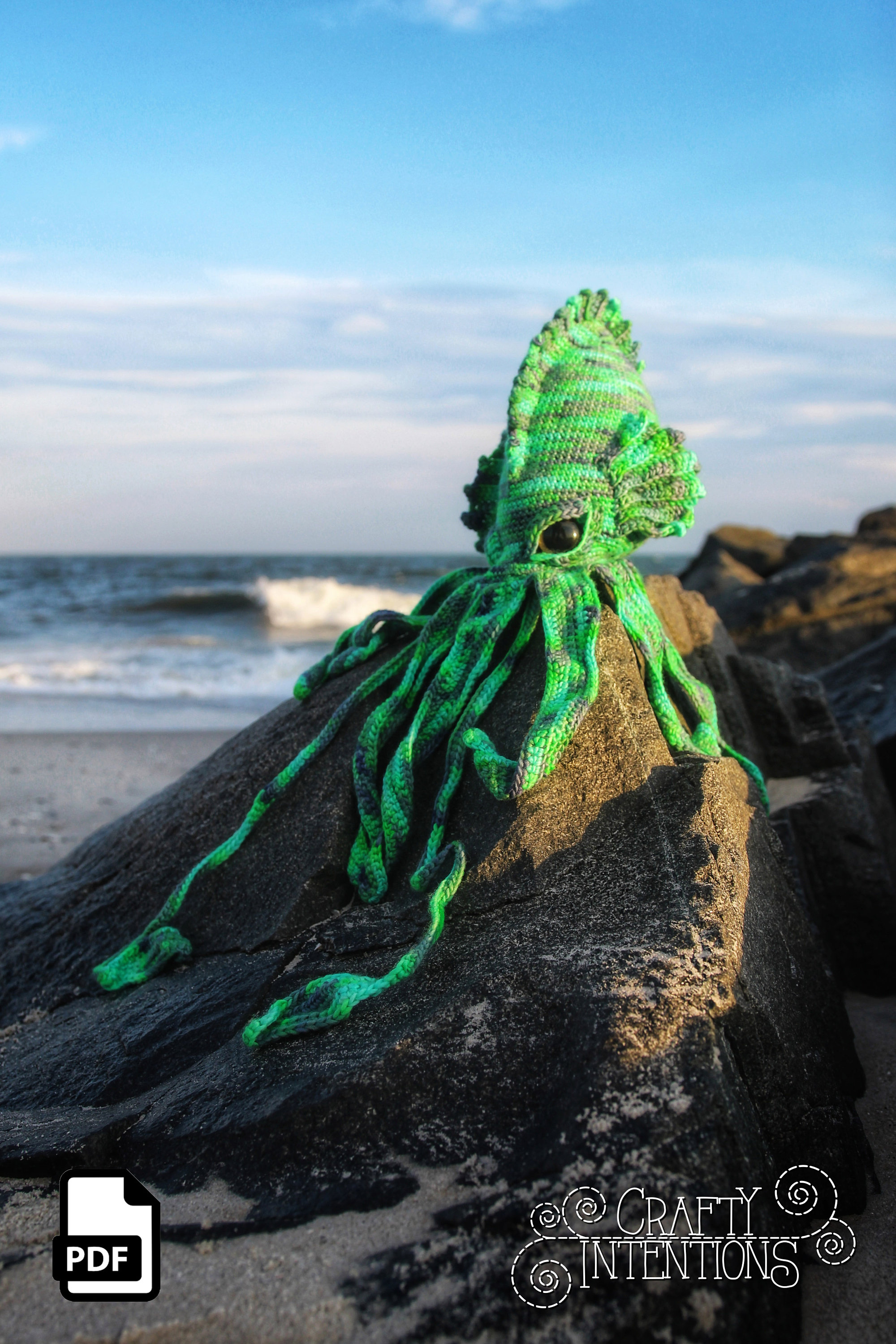 Kraken Crochet Amigurumi Pattern DIGITAL PDF by Crafty - Etsy Australia