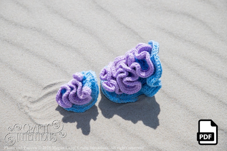 Mini Sea Slugs Nudibranch Pattern Set 2 by Crafty Intentions ...