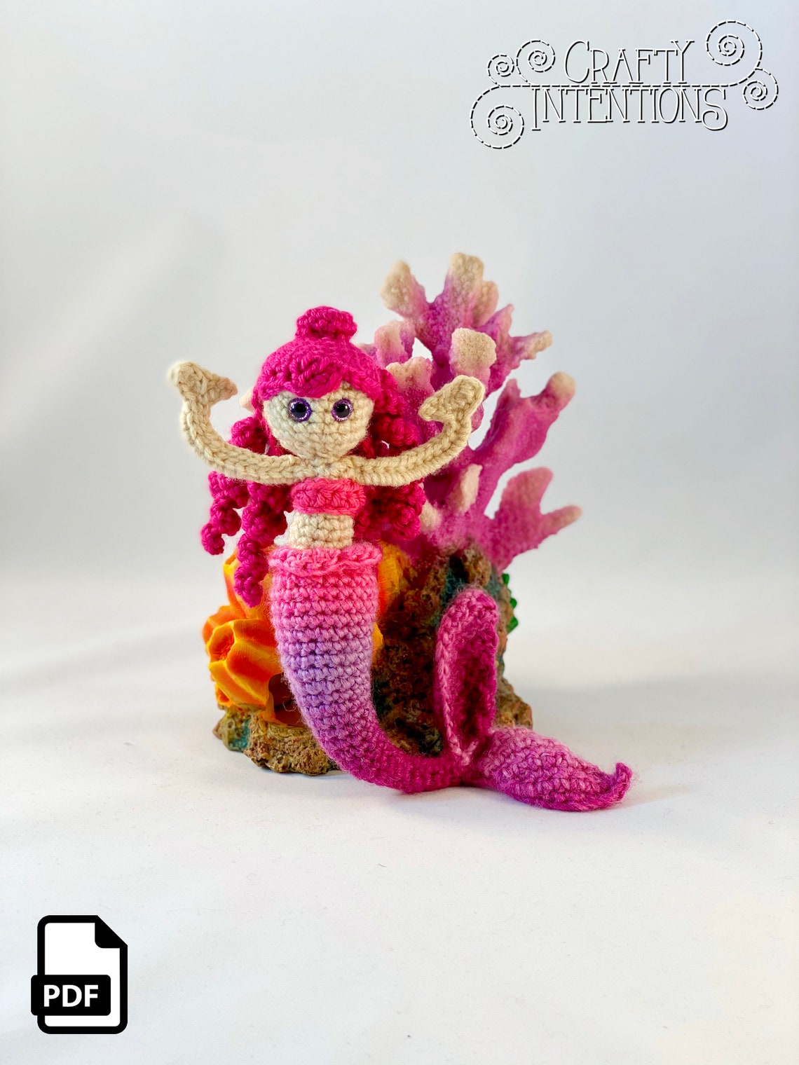 5 Little Mermaids: Goldfish, Shark, Manta Ray, Seahorse, Traditional ...