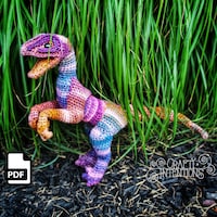 Dinosaur No-sew Crochet Bundle, Amigurumi Crochet Pattern, Dinosaur ...