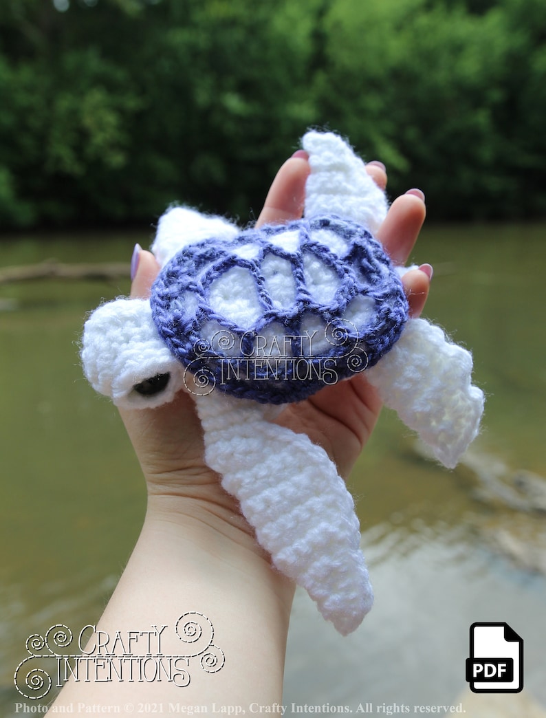Baby Sea Turtle Pattern by Crafty Intentions DIGITAL PDF | Etsy
