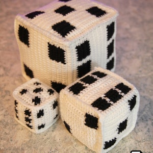 6-side Dice Crochet Pattern by Crafty Intentions Downloadable DIGITAL ...