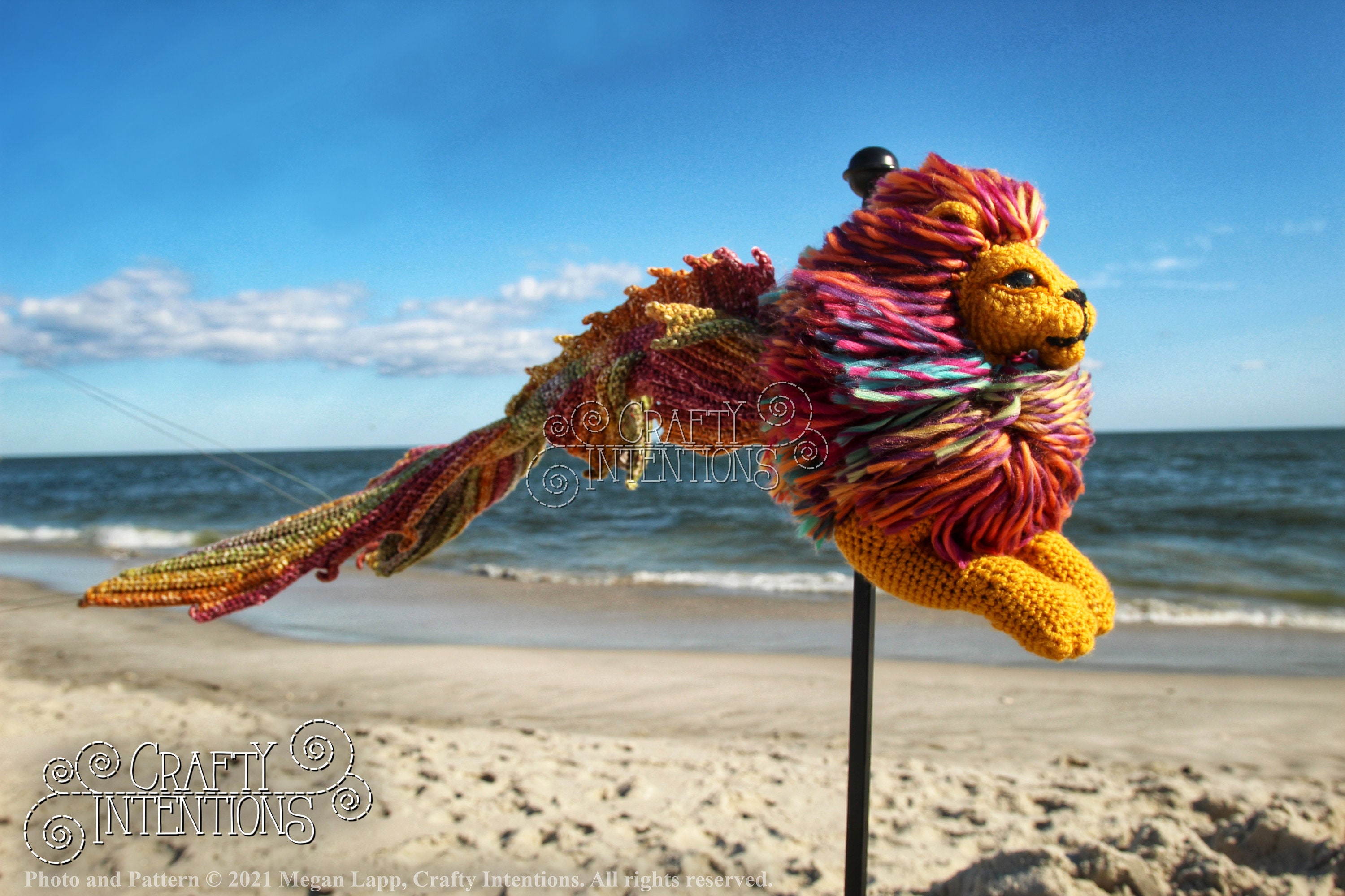 Merlion Crochet Pattern by Crafty Intentions DIGITAL PDF - Etsy