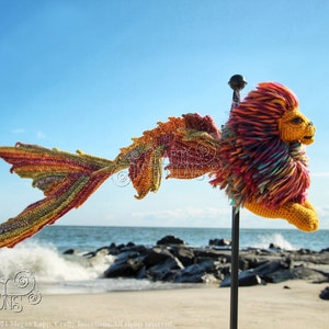 Merlion Crochet Pattern by Crafty Intentions DIGITAL PDF Downloadable ...