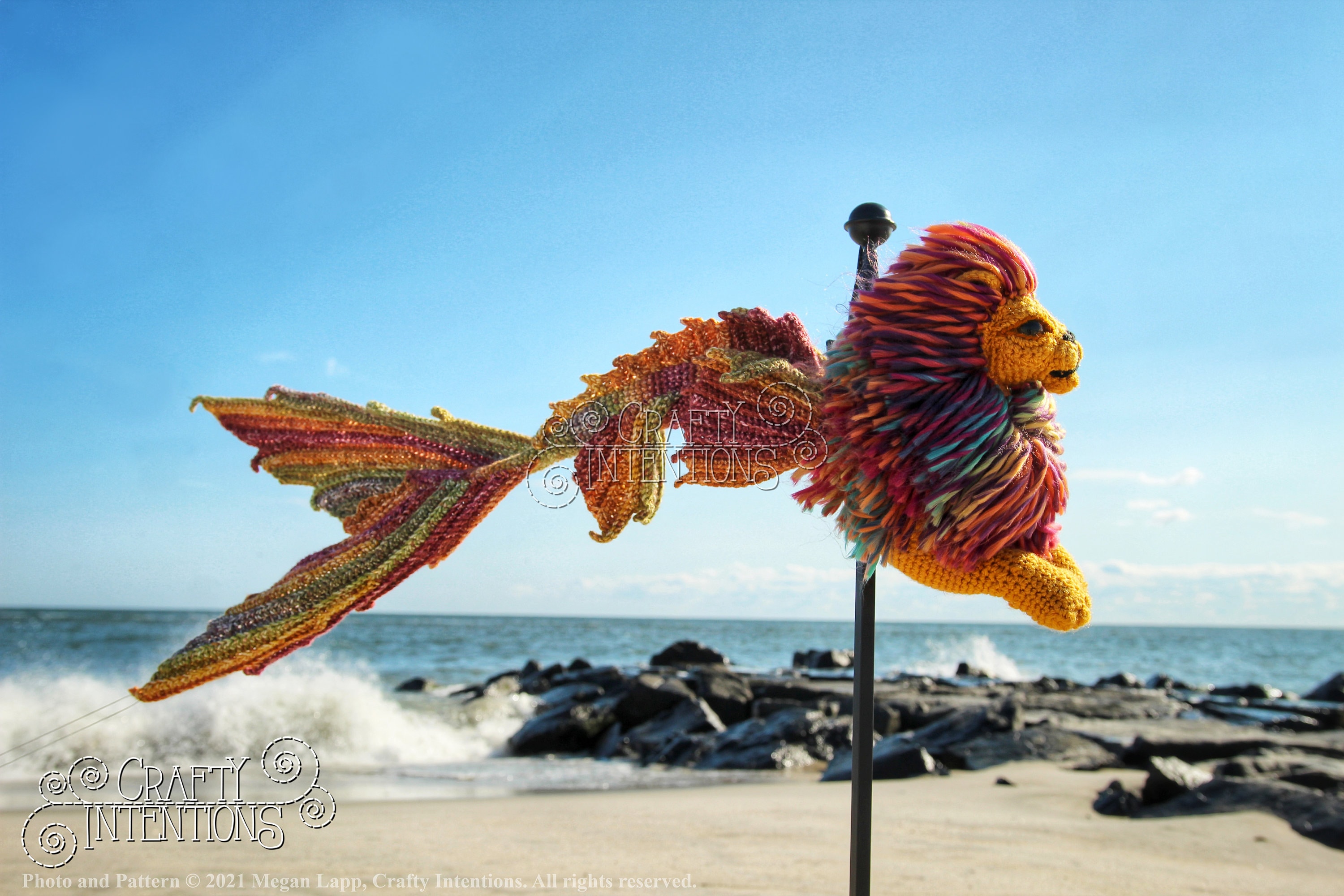 Merlion Crochet Pattern by Crafty Intentions DIGITAL PDF - Etsy New Zealand