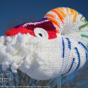 Nautilus Crochet Amigurumi Pattern DIGITAL PDF by Crafty Intentions - Etsy