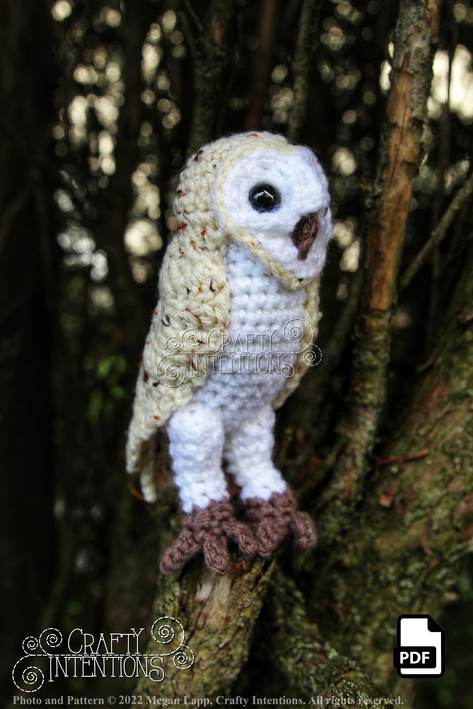 Four Miniature Owls Crochet Amigurumi Pattern DIGITAL PDF by - Etsy