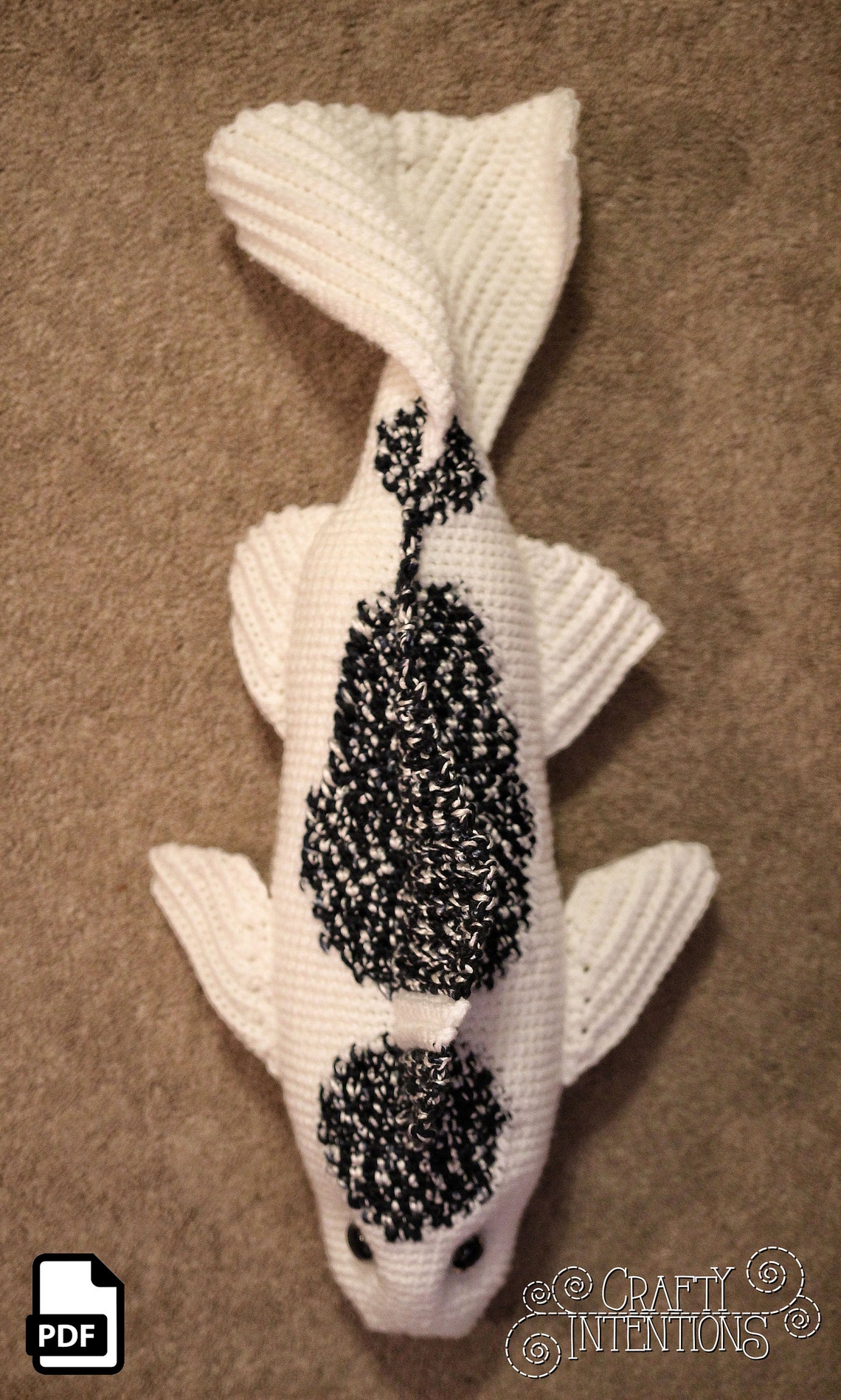 Koi Fish Crochet Amigurumi Pattern DIGITAL PDF by Crafty - Etsy