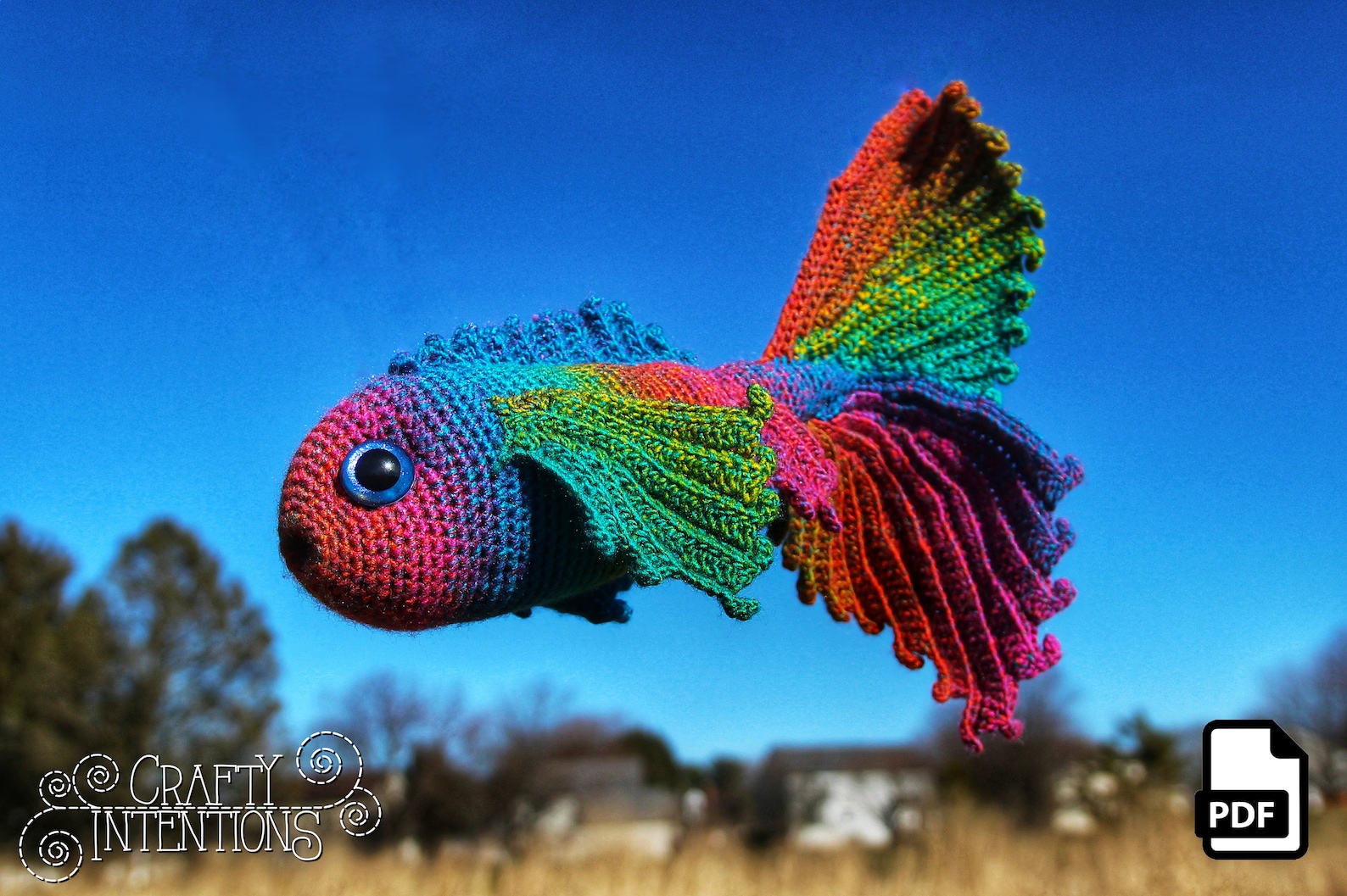 Fancy Fish Set 1 Crochet Amigurumi Pattern DIGITAL PDF by Crafty ...