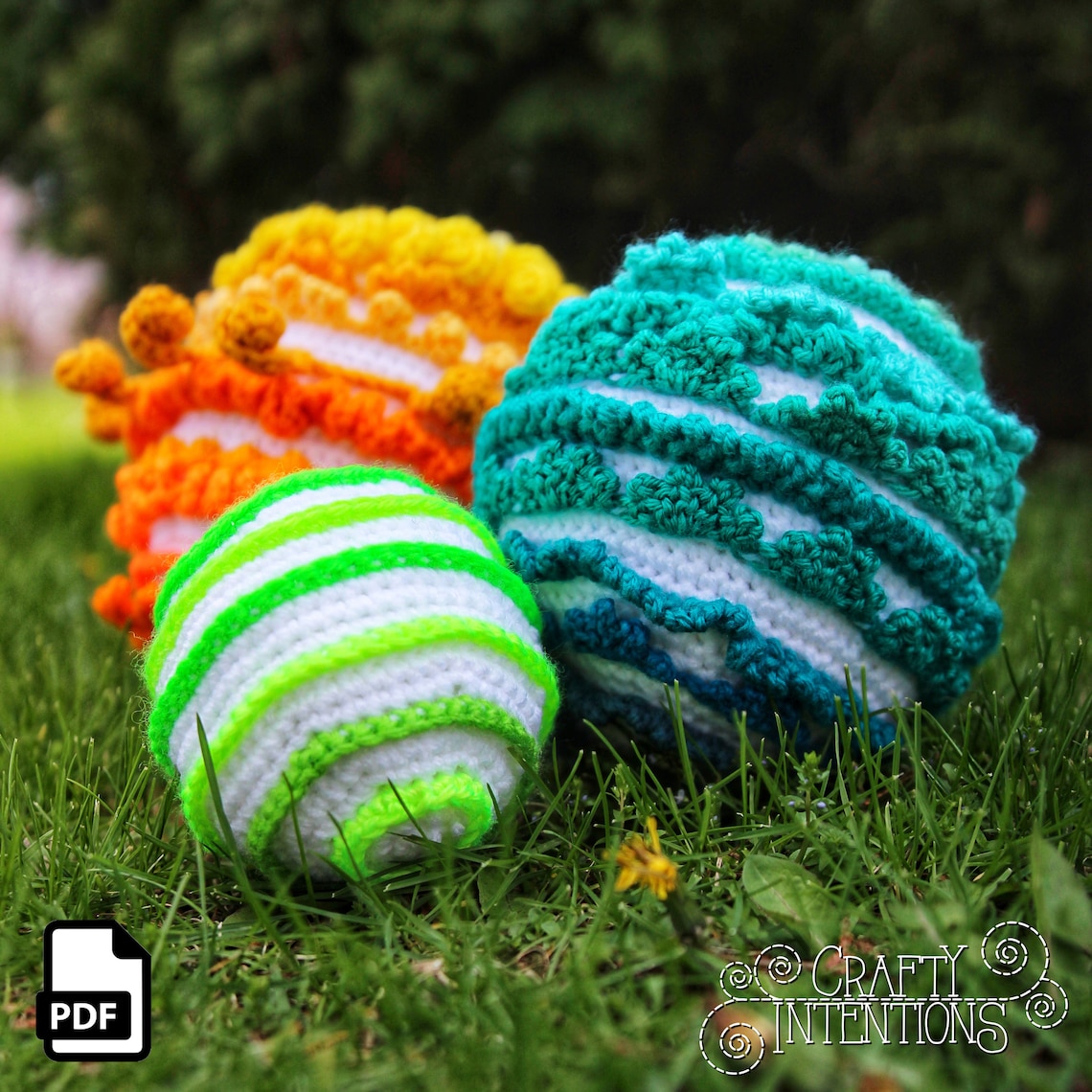 Sensory Toy Balls for Babies Crochet Amigurumi Pattern DIGITAL | Etsy