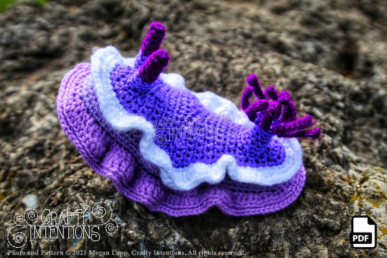 Nudibranchs Sea Slugs Set 1 Crochet Pattern by Crafty - Etsy