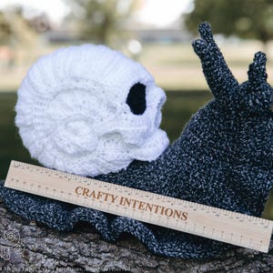 Add-on Spiral Skull Snail Shells Crochet Pattern by Crafty Intentions ...