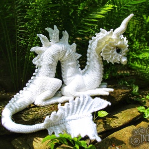 Add-on Eastern Dragon Ornamentation Crochet Amigurumi Pattern DIGITAL ...