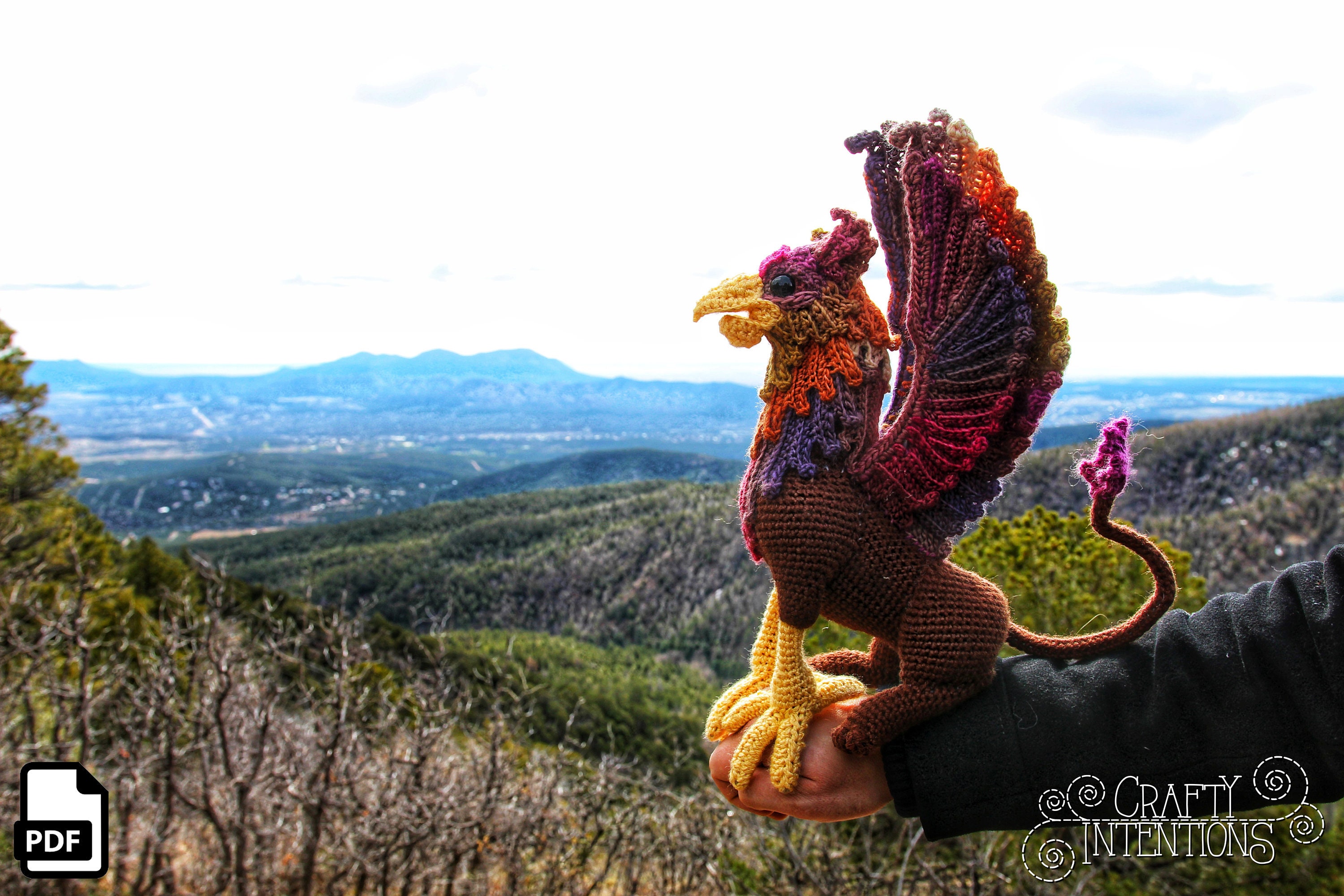 Griffin Crochet Amigurumi Pattern DIGITAL PDF by Crafty | Etsy