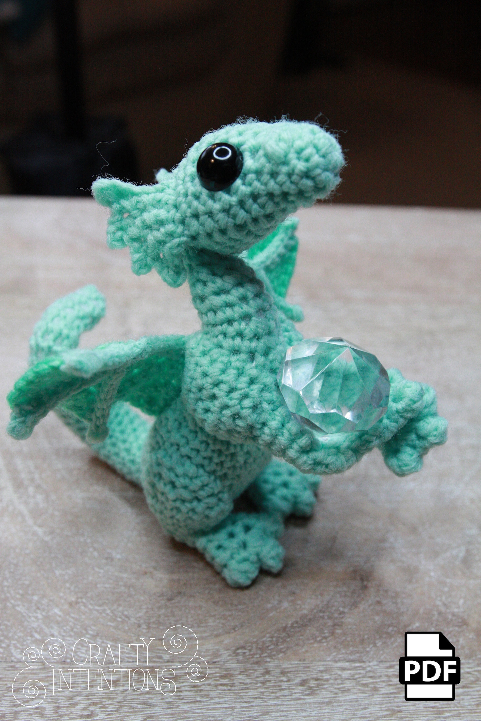 Newborn Baby Dragon Crochet Pattern Amigurumi DIGITAL PDF - Etsy