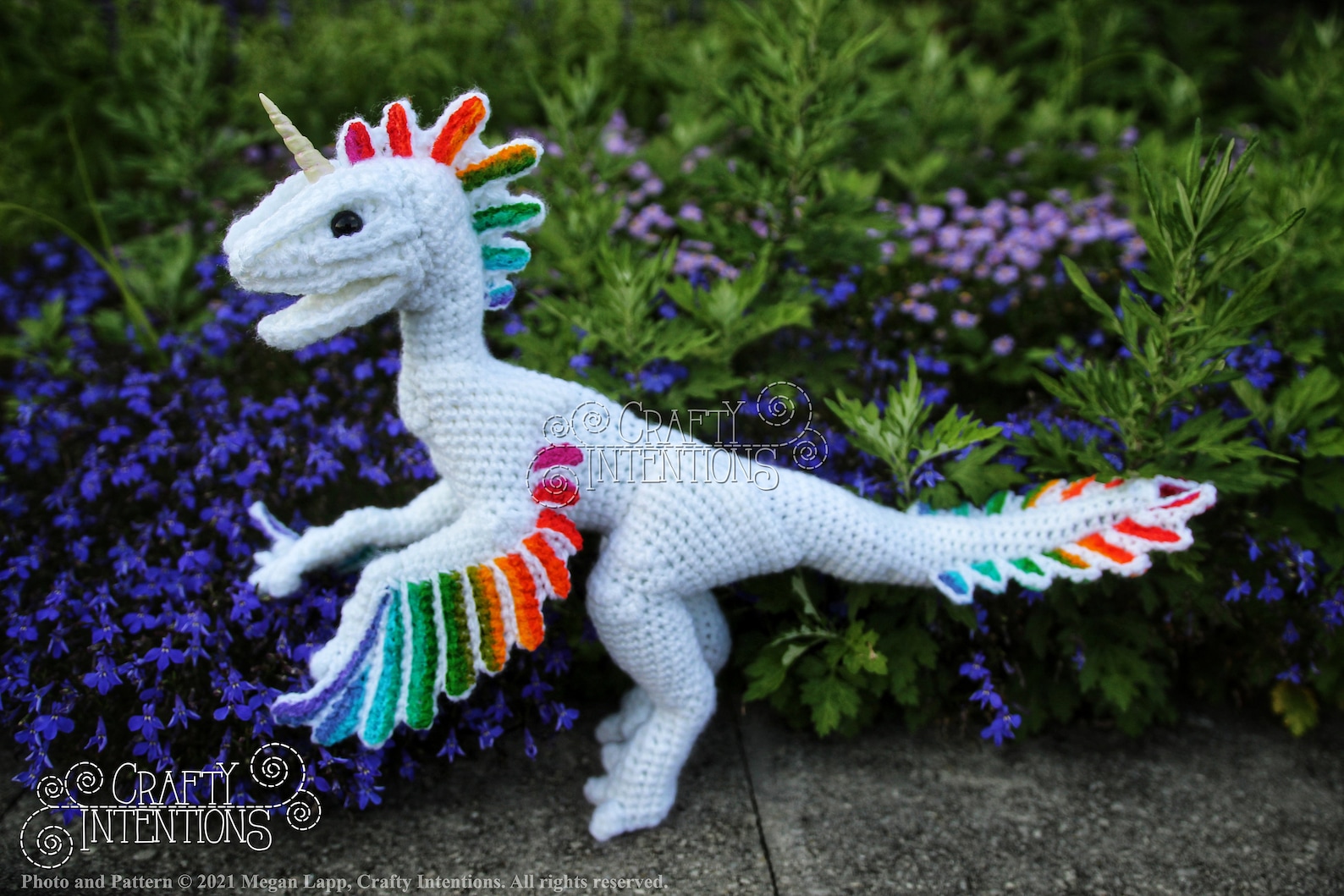 Velociraptor Pattern by Crafty Intentions DIGITAL PDF - Etsy UK
