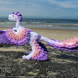 Microraptor Dinosaur Crochet Pattern by Crafty Intentions DIGITAL PDF ...