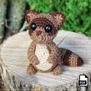 Cute Critters Set 8: Amabie Kappa Kitsune Nekomata Tanuki Crochet ...