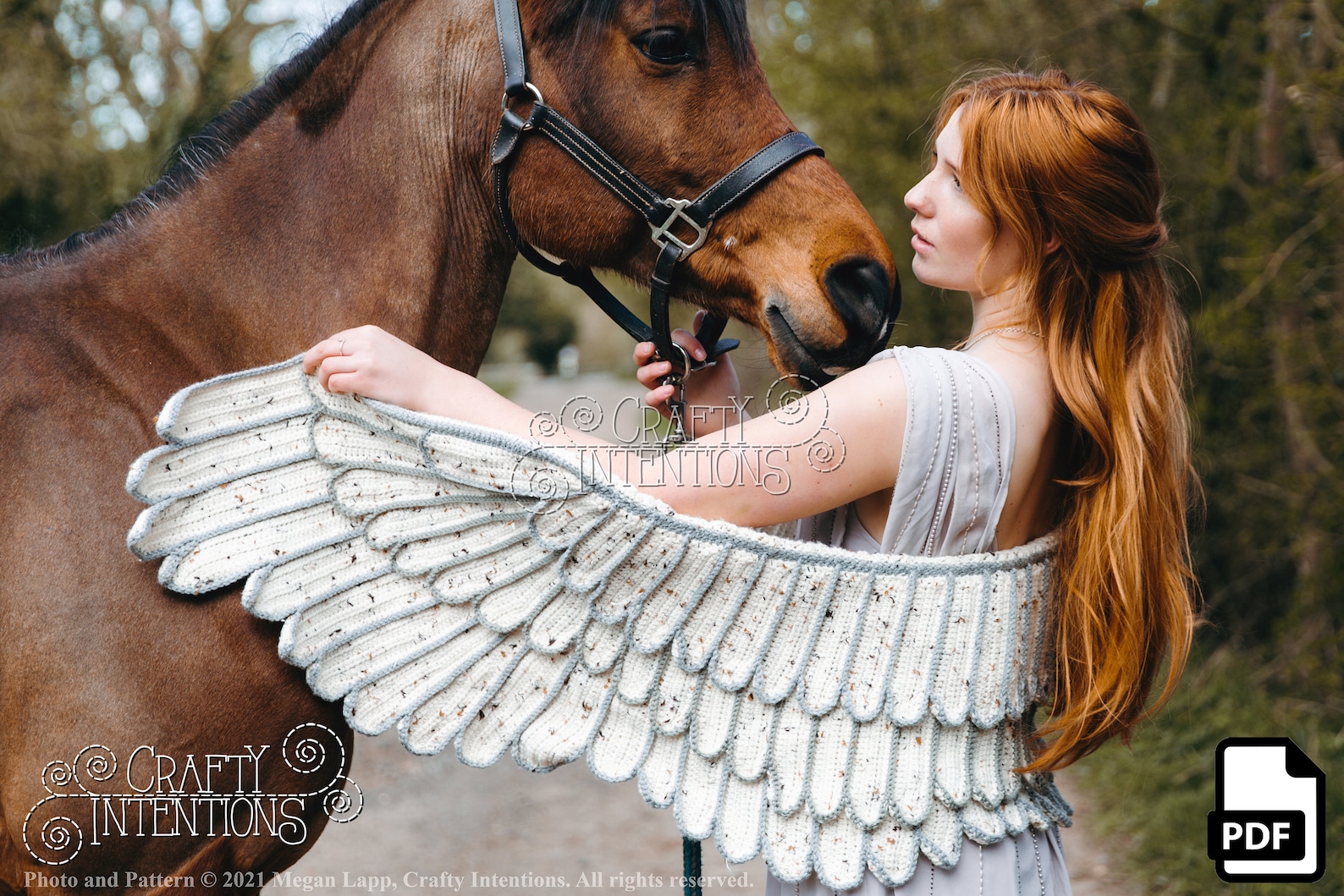 Feather Wing Crochet Shawl Pattern by Crafty Intentions - Etsy