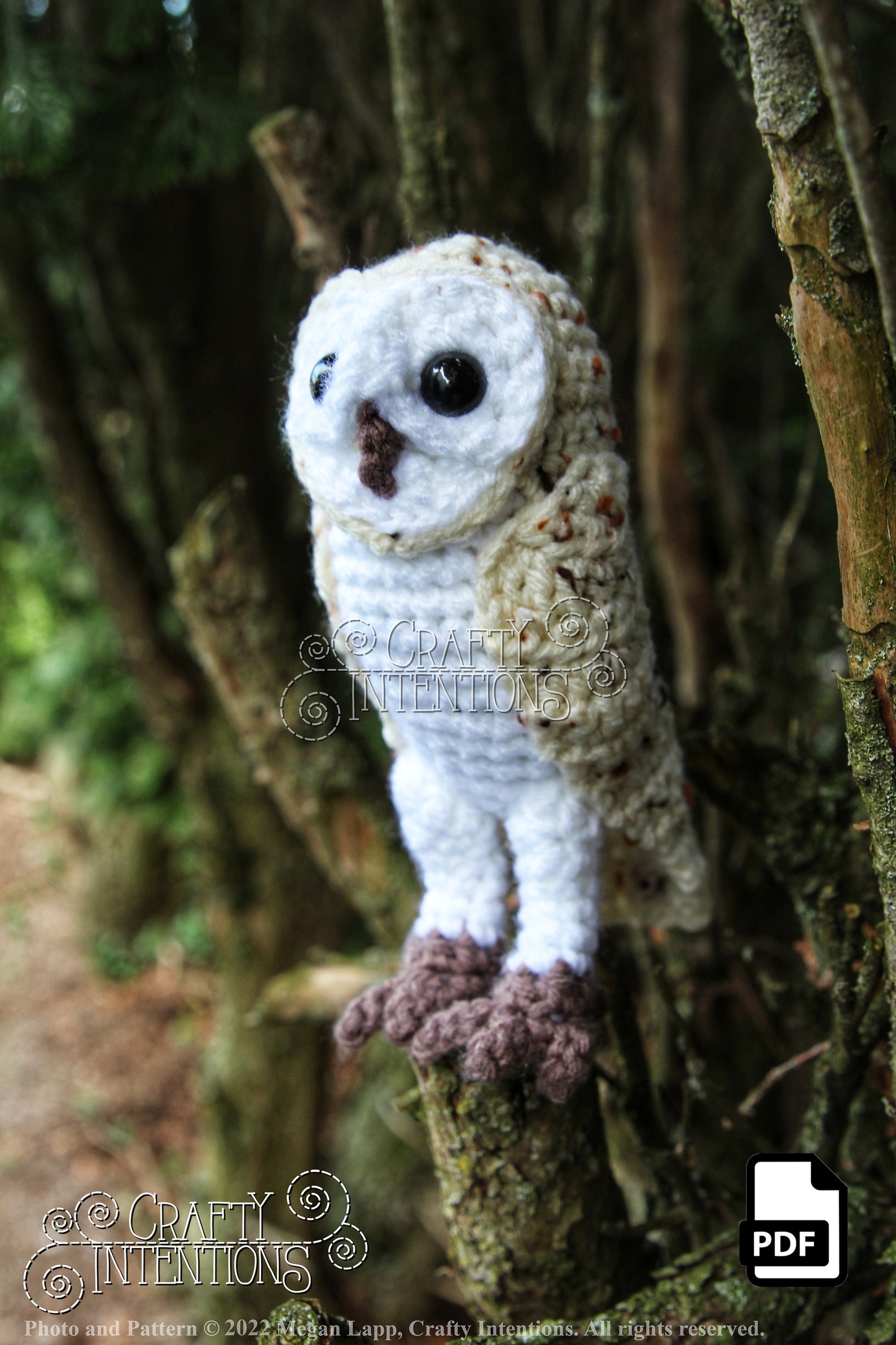 Four Miniature Owls Crochet Amigurumi Pattern DIGITAL PDF by - Etsy