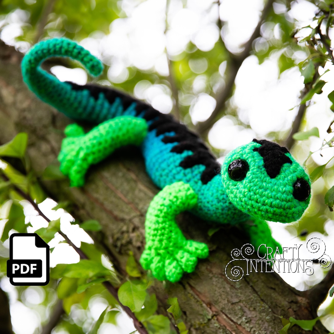 Medium Fantasy Salamanders Set 1 Crochet Pattern by Crafty Intentions ...
