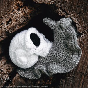 Add-on Spiral Skull Snail Shells Crochet Pattern by Crafty Intentions ...