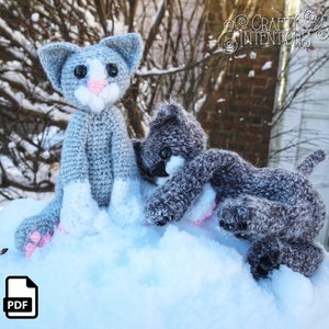 Wizard Kitten Amigurumi Crochet Pattern DIGITAL PDF by Crafty ...