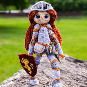 Doll Add-on: Knight Doll Crochet Pattern by Crafty Intentions ...