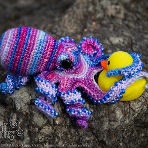 Medium Realistic Octopus Crochet Pattern by Crafty Intentions ...