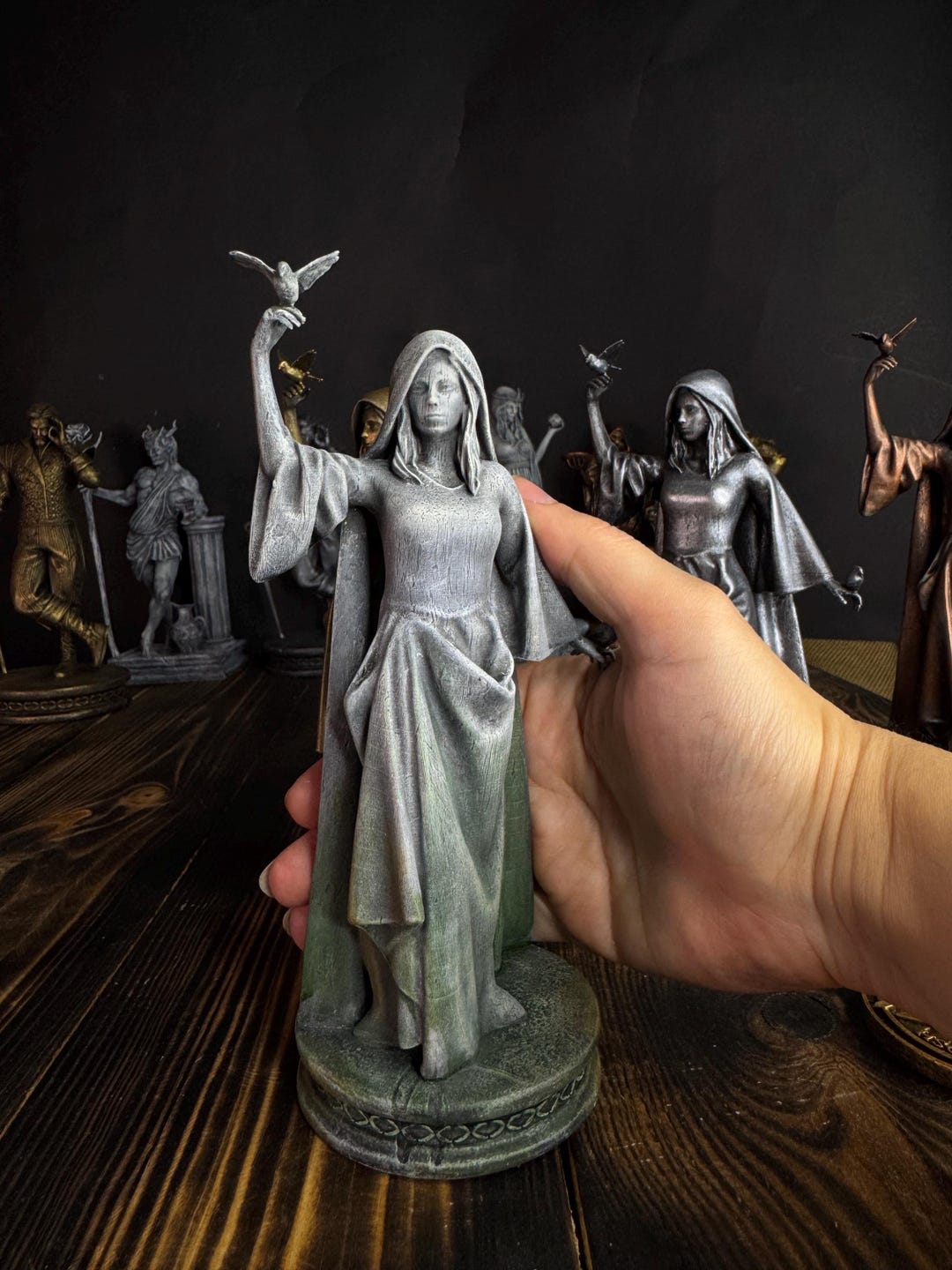 Mythical Goddess Figurine: Handmade Gothic Altar Decor - Etsy