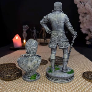 Handmade Eldest Mad God Figurine & Bust Set: Gothic Altar Art - Etsy