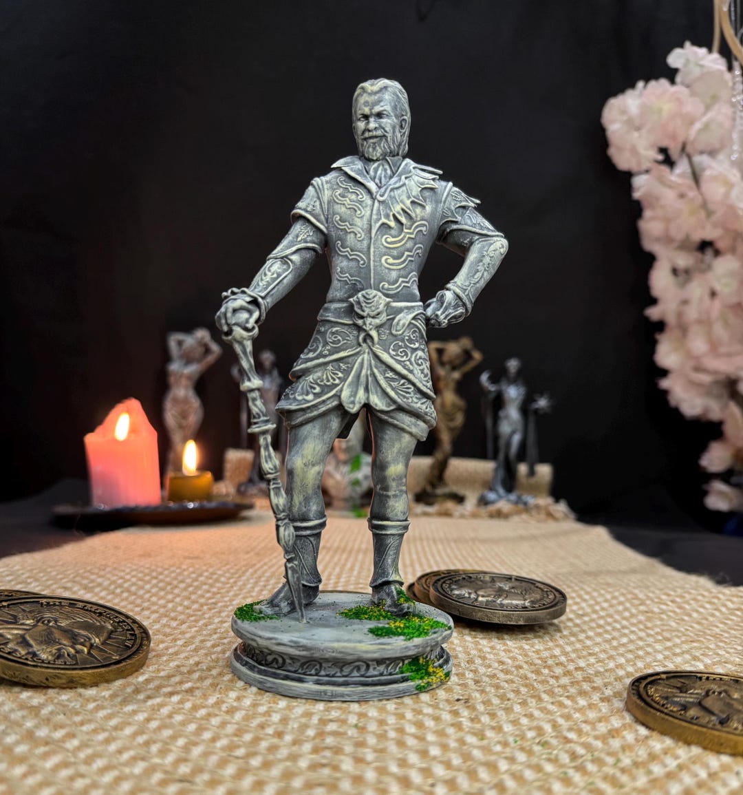 Eldest Prince Statue: Fantasy Ritual Idol, Dark Sanctum Prop - Etsy