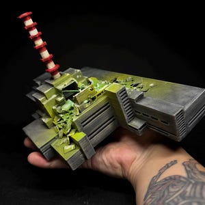 Chernobyl Nuclear Power Plant Model – Glow-in-the-dark Diorama ...