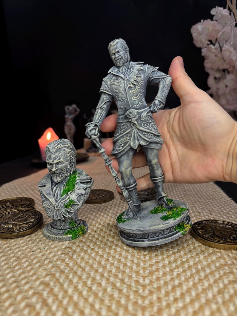 Handmade Eldest Mad God Figurine & Bust Set: Gothic Altar Art - Etsy