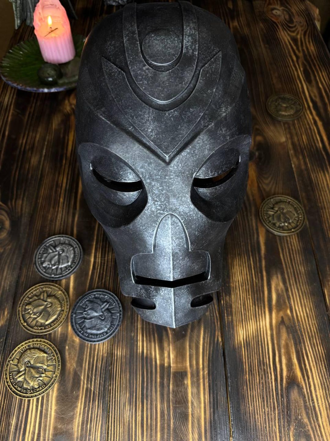Dragon Priest Mask – Handcrafted Skyrim Cosplay Prop, Fantasy Helmet ...