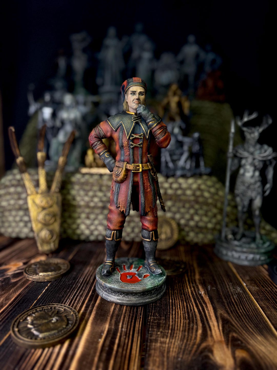Cicero Statue – Skyrim Dark Brotherhood Collectible | Daedric Assassin ...