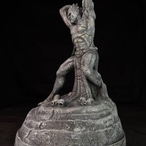 Malacath Shrine Statue: Hand-painted Skyrim Daedric Prince Figure - Etsy