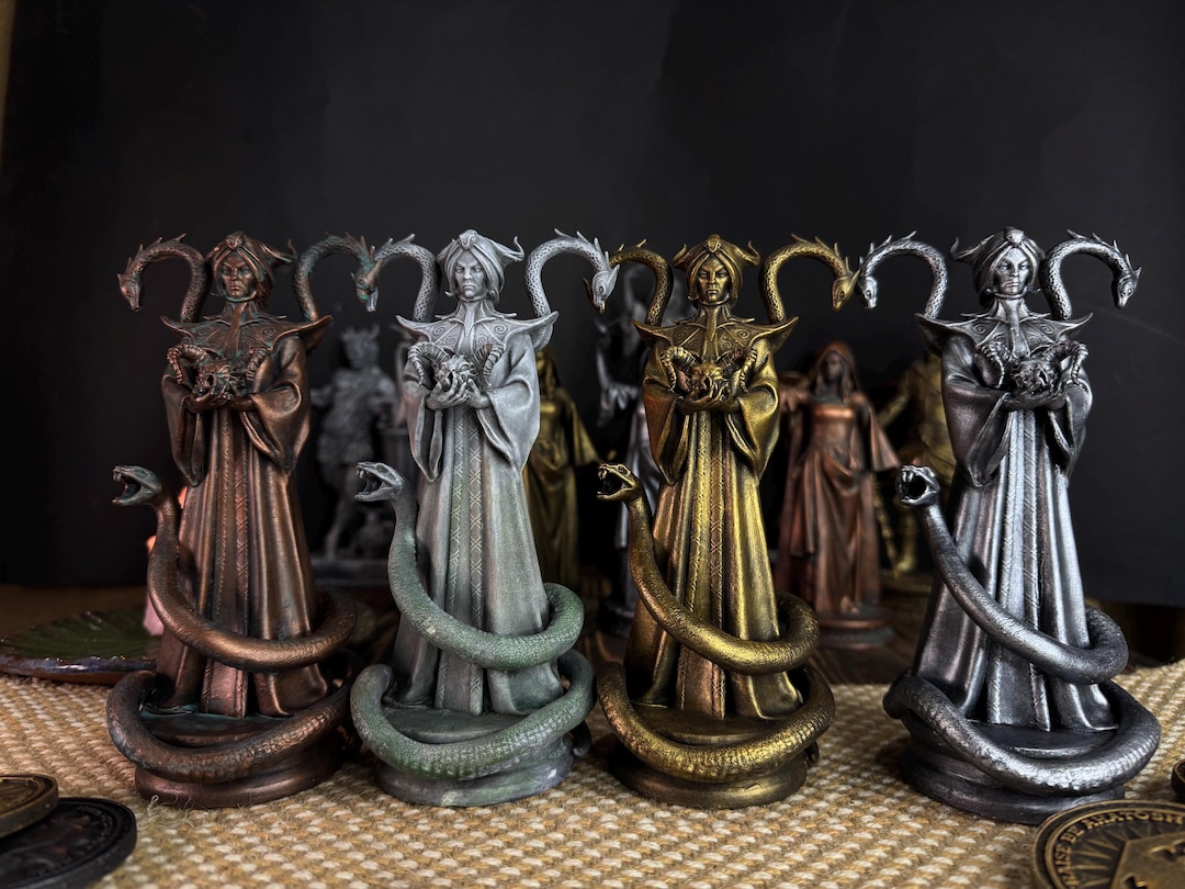 Mistress of Nightmares and Dreams | Eldest Sleep Deity Figurine ...