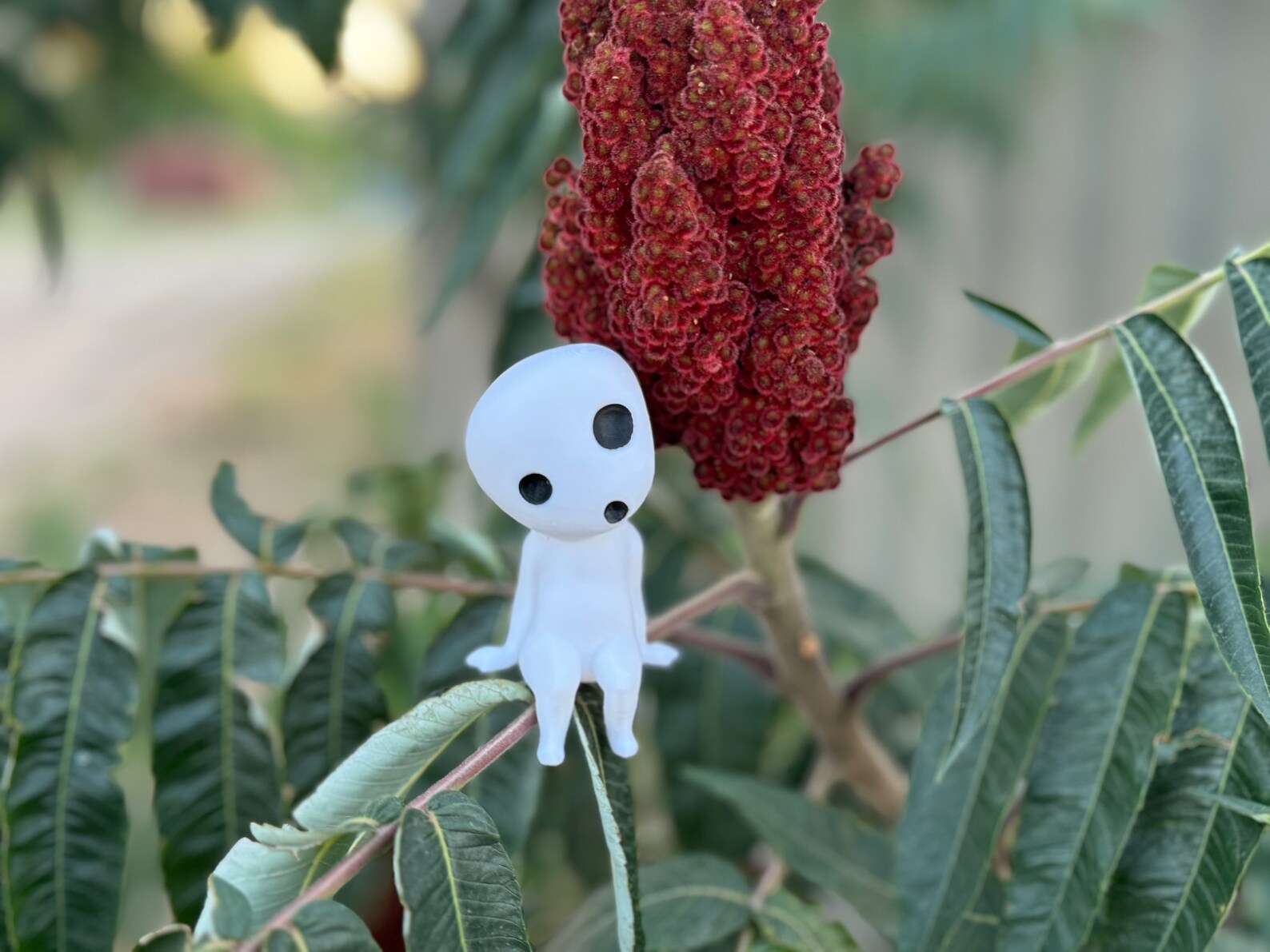 Kodama From Princess Mononoke, the Tree Spirits. Kodama Set, Anime ...