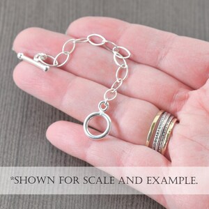 Sterling Silver Toggle Clasp Extender Necklace Extension 2, 3, 4, OR 5 ...