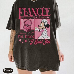 Custom Disney Future Mrs Shirt, Minnie Bride Shirt, Disneyland ...