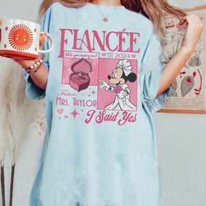Custom Disney Future Mrs Shirt, Minnie Bride Shirt, Disneyland ...