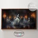 Danse Macabre Halloween Formal Ball Dancing Genre Scene - Landscape Painting - Printable Wall ...