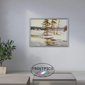 Alpine Painting - Printable Wall Art - Digital Download - TV Frame Art ...