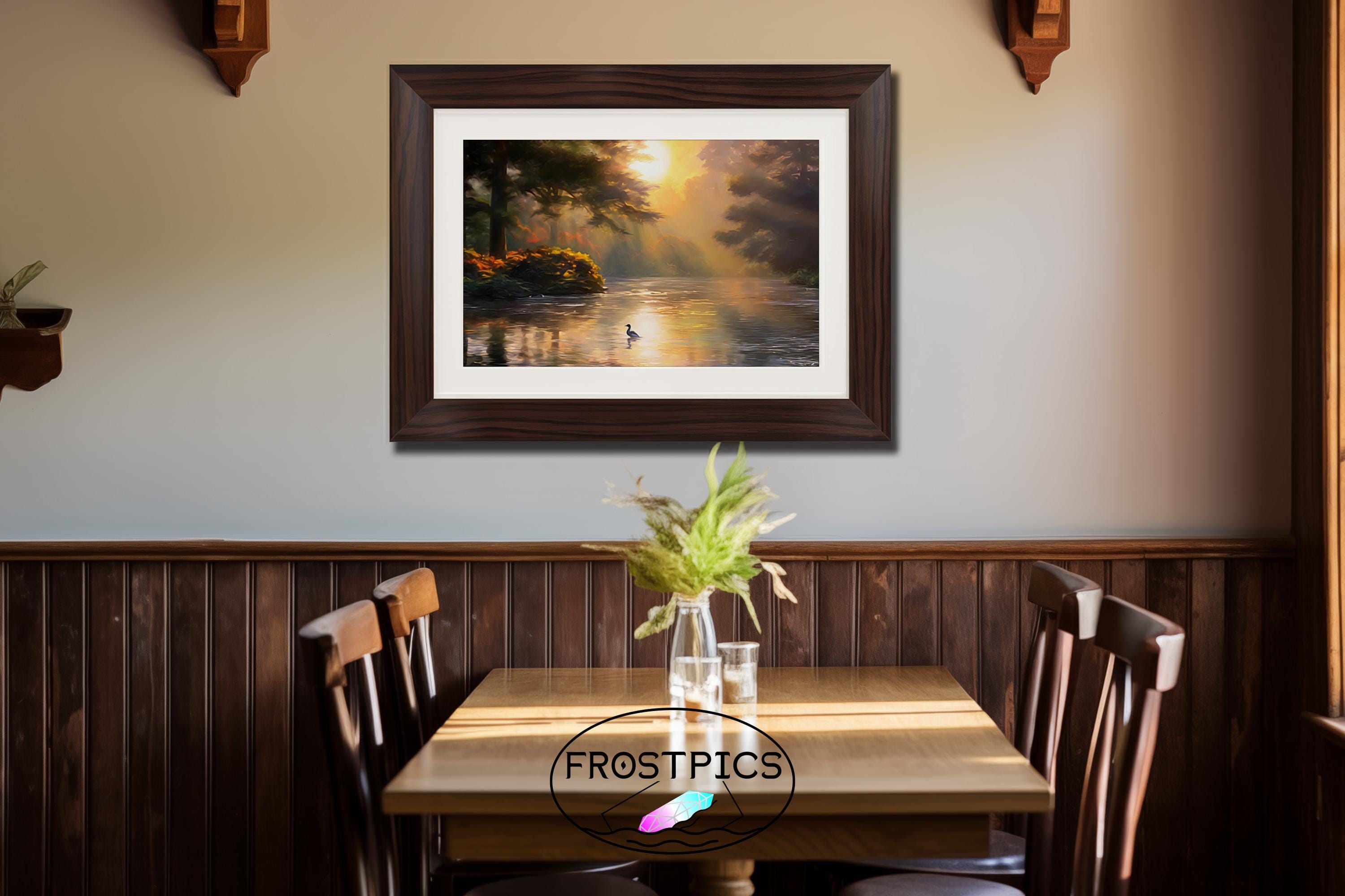 Coastal Painting - Printable Wall Art - Digital Download - TV Frame Art ...